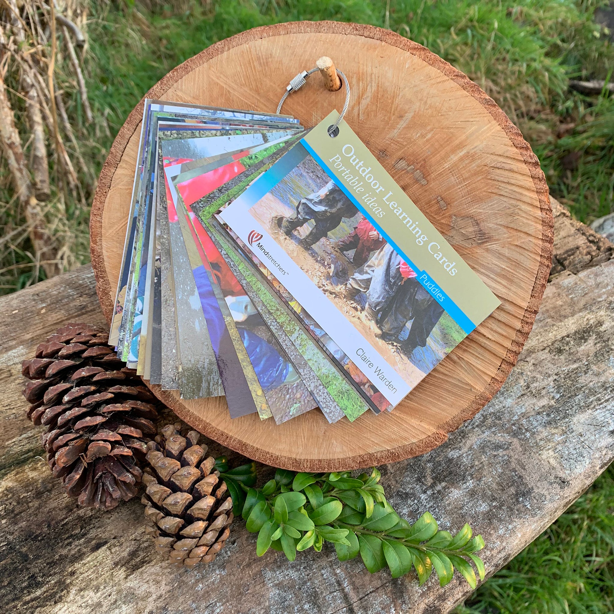 Outdoor Learning Cards - Portable Ideas – Puddles – Mindstretchers Academy
